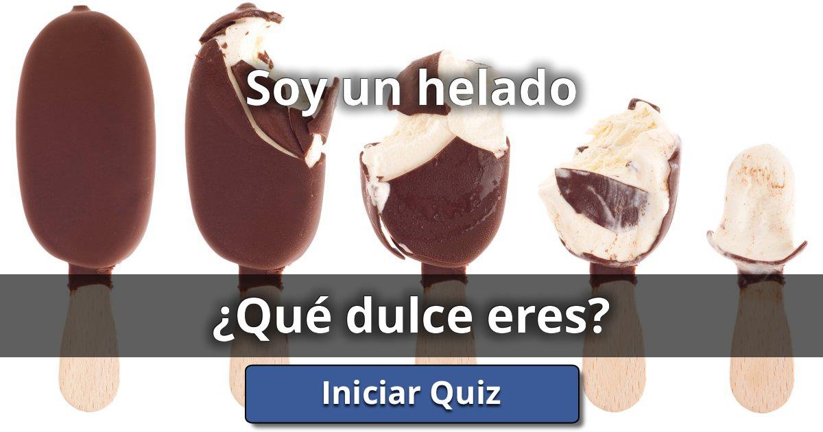 Soy un helado - ¿Qué Dulce Eres? | Lusorlab Quizzes